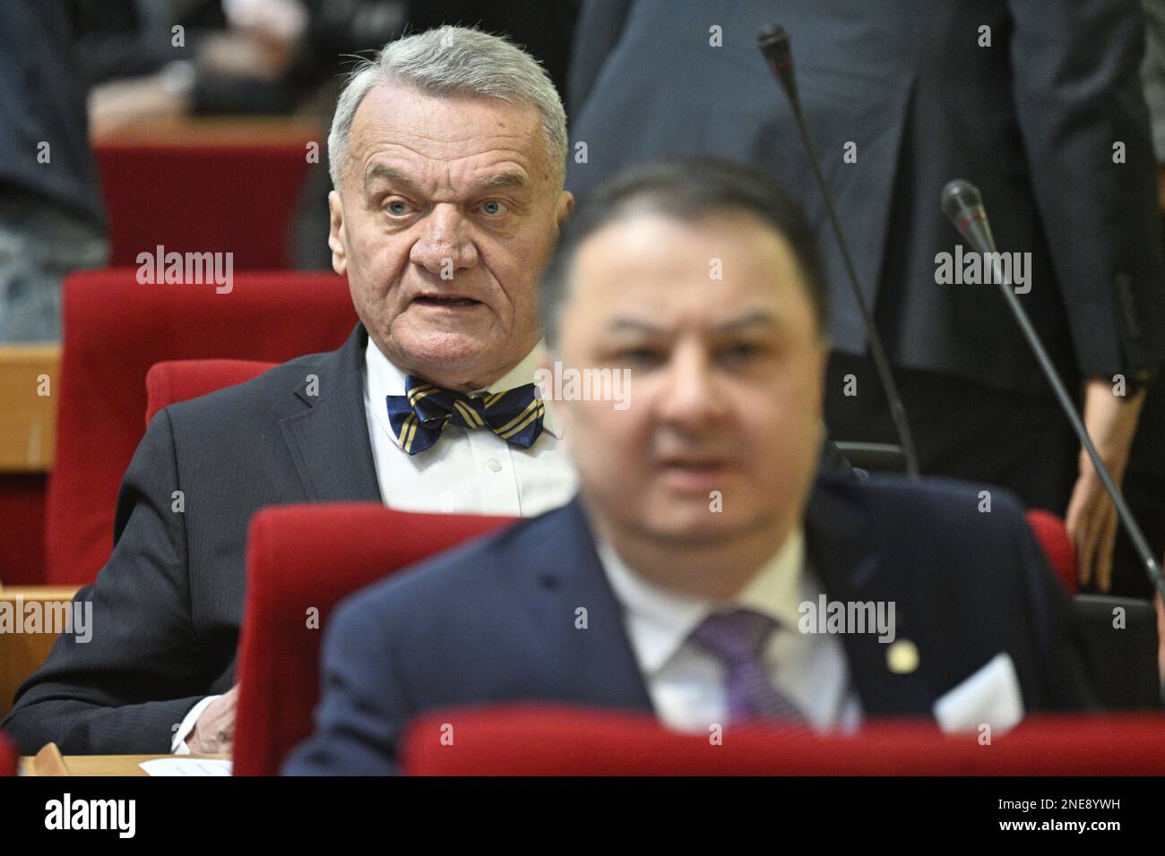 Prague, Czech Republic. 16th Feb, 2023. Bohuslav Svoboda (Civic ...