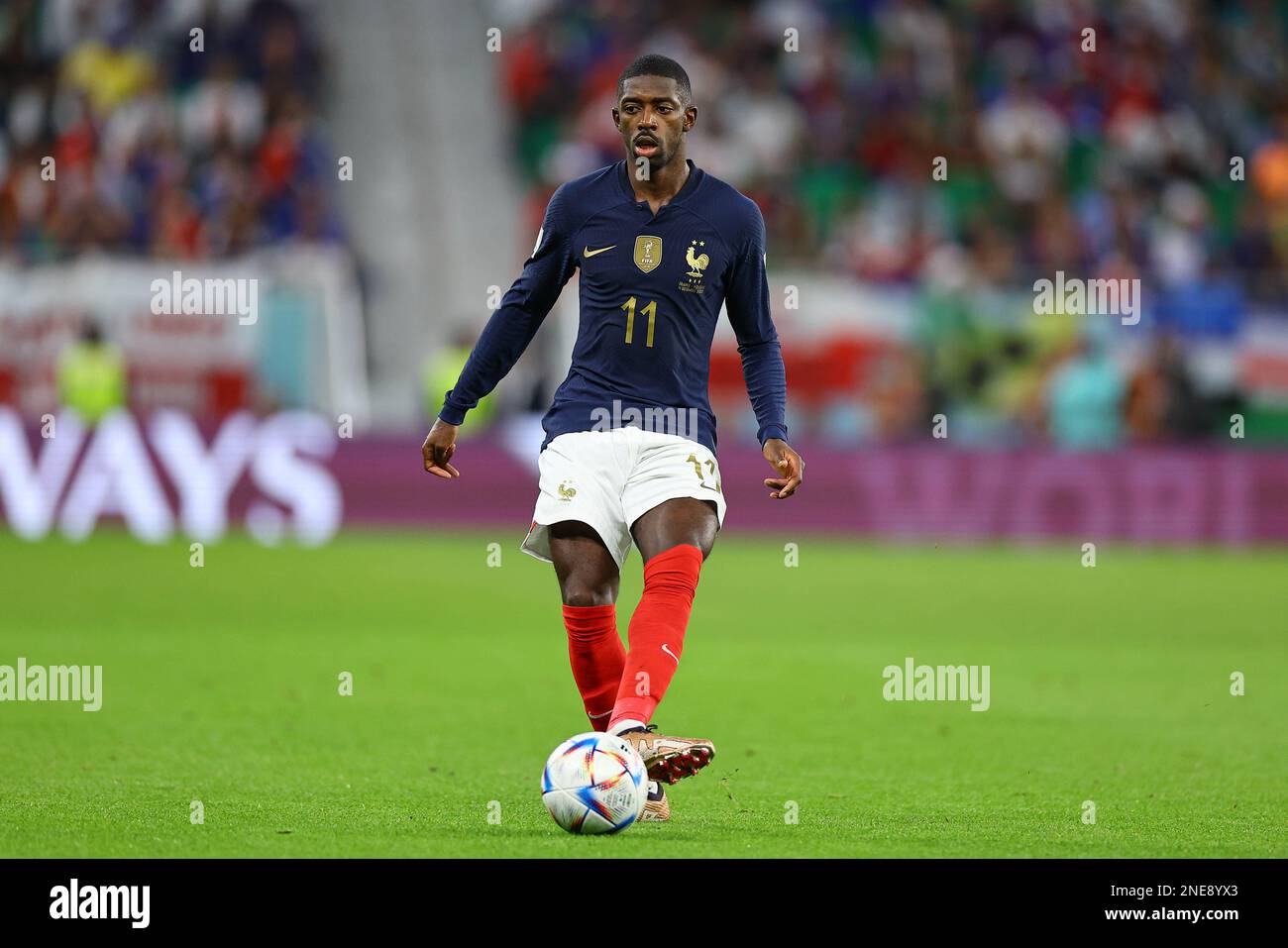 DOHA, QATAR - DECEMBER 04: Ousmane Dembele during the FIFA World Cup ...