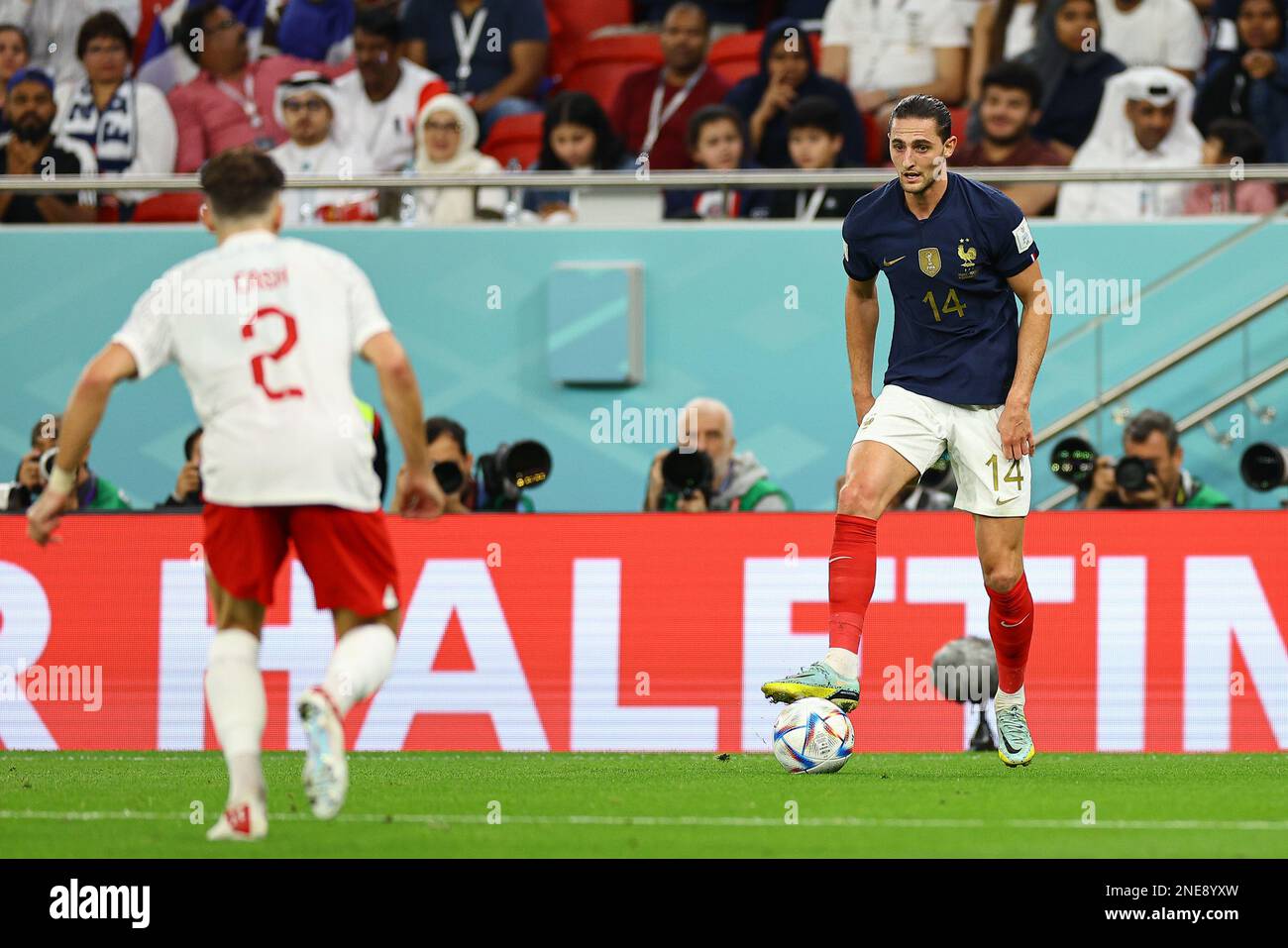 DOHA, QATAR - DECEMBER 04: Adrien Rabiot during the FIFA World Cup ...