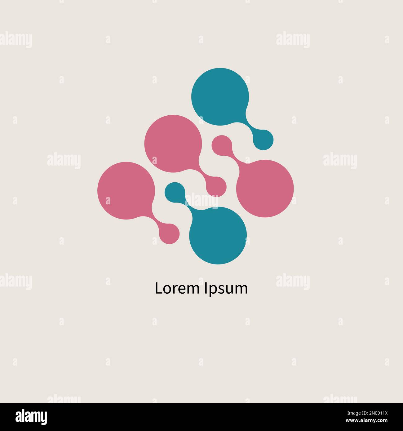 Science logo, chemistry, biology sign. Vector symbol Stock Vector Image ...