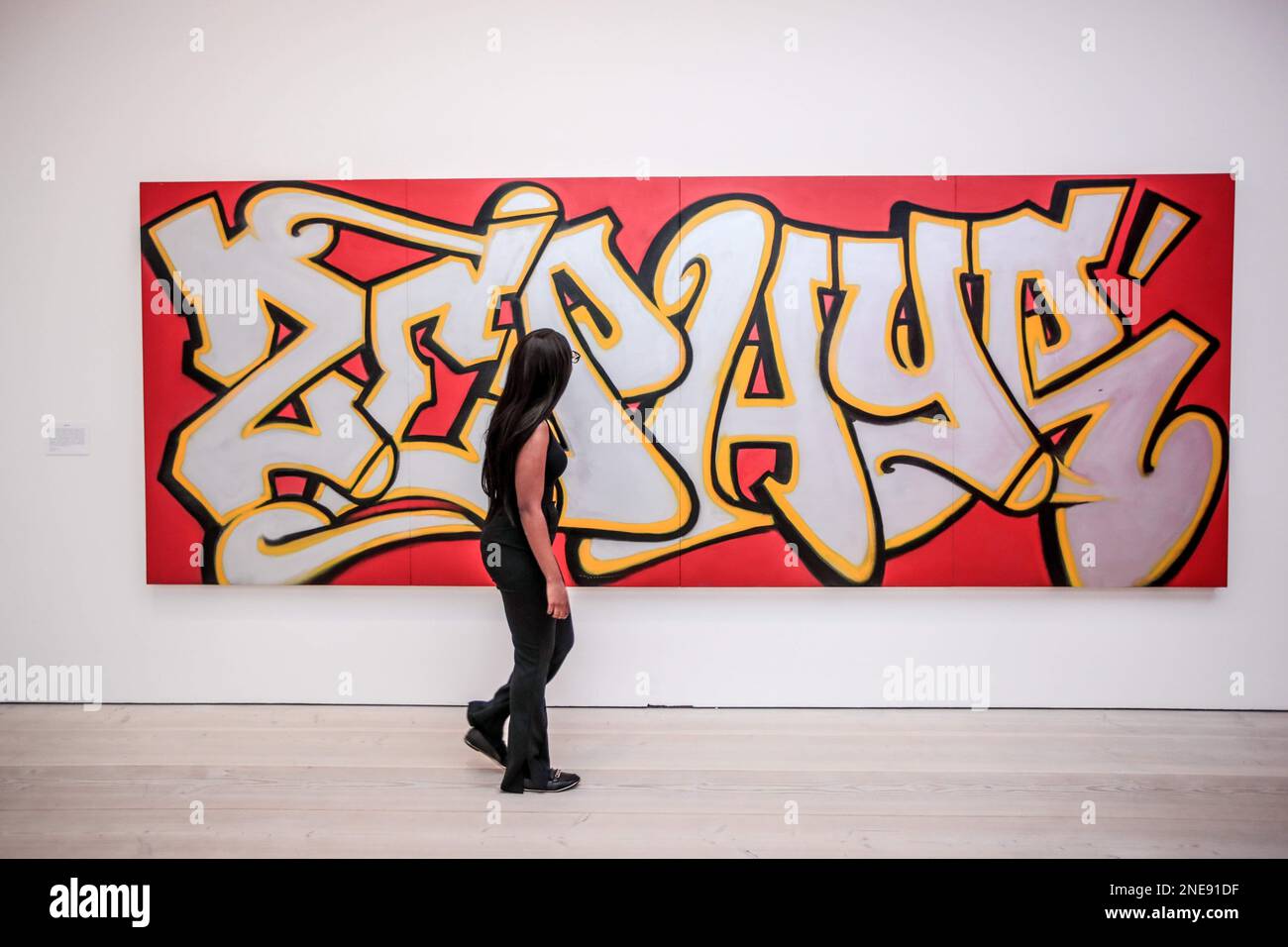 London UK 16 February 2023 Zephyr ,Untitled,2022. Curated by graffiti ...