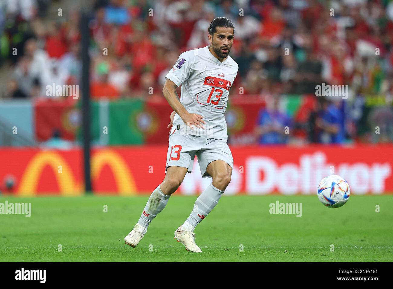 LUSAIL CITY, QATAR - DECEMBER 06: Ricardo Rodriguez during the FIFA ...