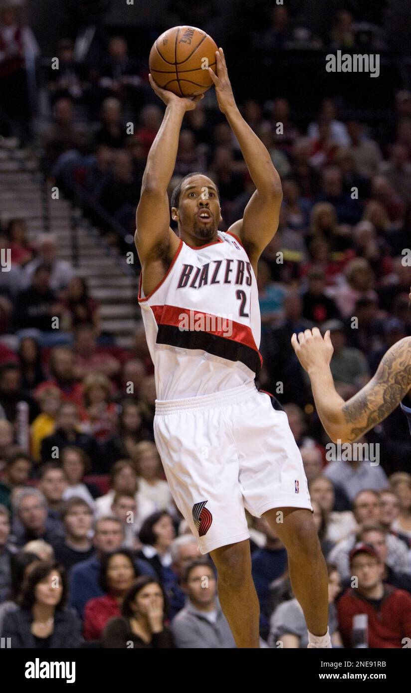 Portland Trail Blazers guard Andre Miller is shown during the first ...