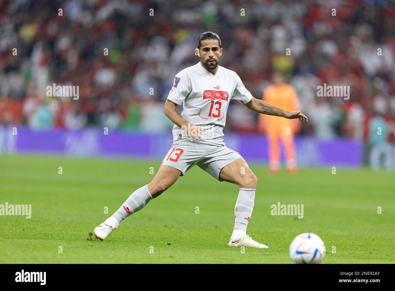 LUSAIL CITY, QATAR - DECEMBER 06: Ricardo Rodriguez during the FIFA ...