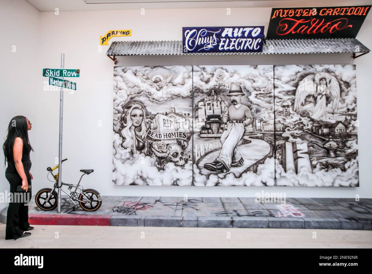 London UK 16 February 2023 Curated by graffiti historian Roger Gastman ...