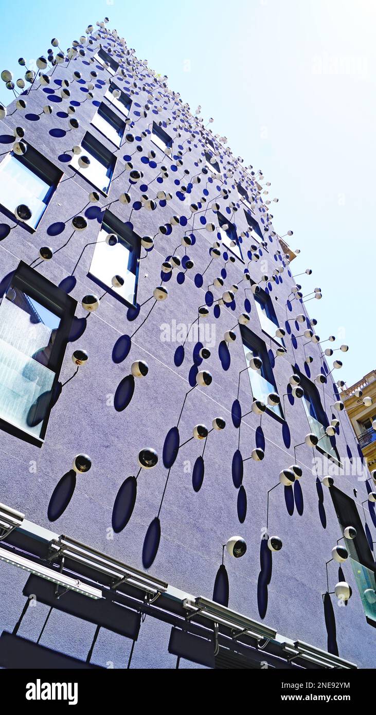 Rehabilitation of a modernist building, Barcelona, Catalunya, Spain ...