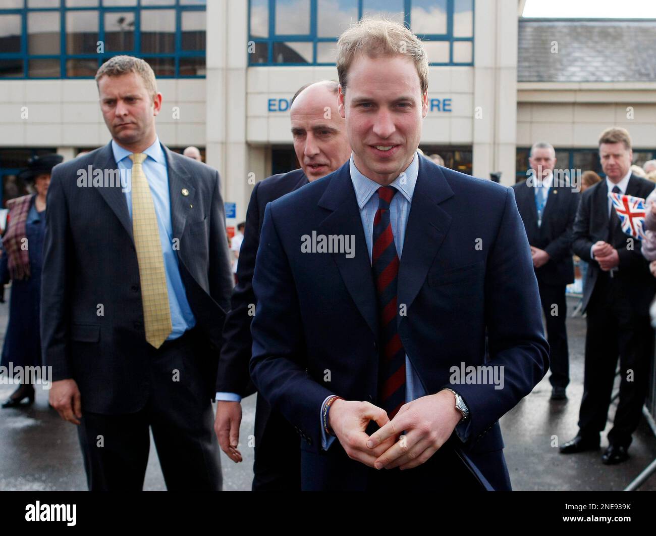 Britain's Prince William leaves Alder Hey Children's Hospital where he ...