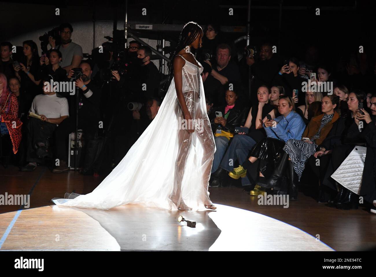 Models walk the runway at the Wiederhoeft FW23 Runway Show during New ...