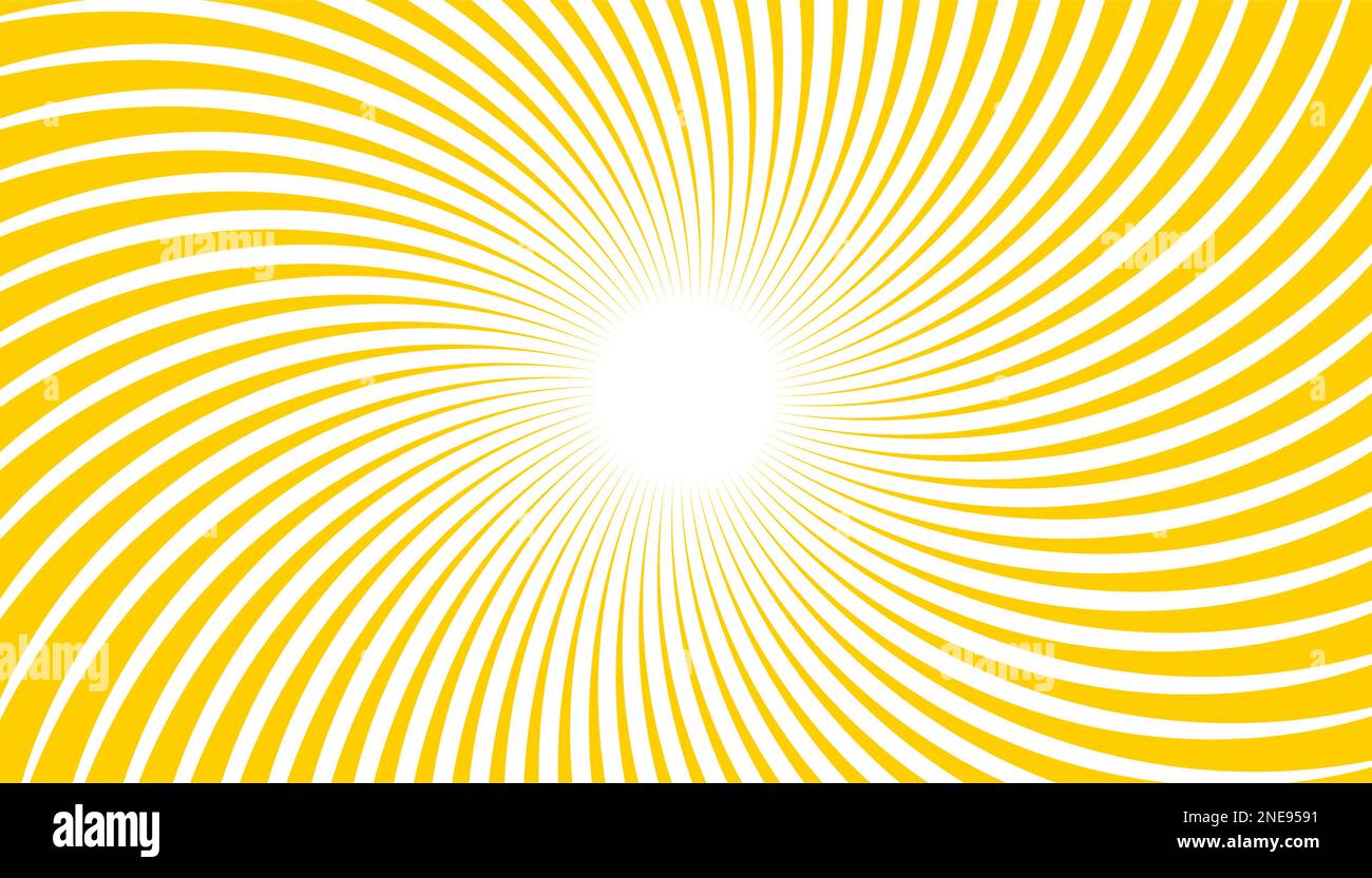 Retro banner with sun and rays in style of 70s. Sunburst, sunrise ...