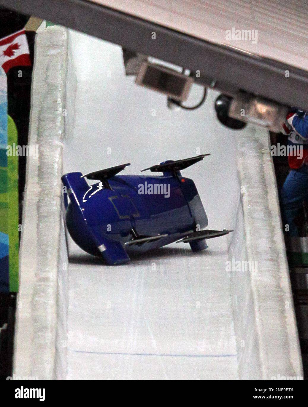 Great Britain's GBR-1, piloted by John Jackson with brakeman Dan Money ...