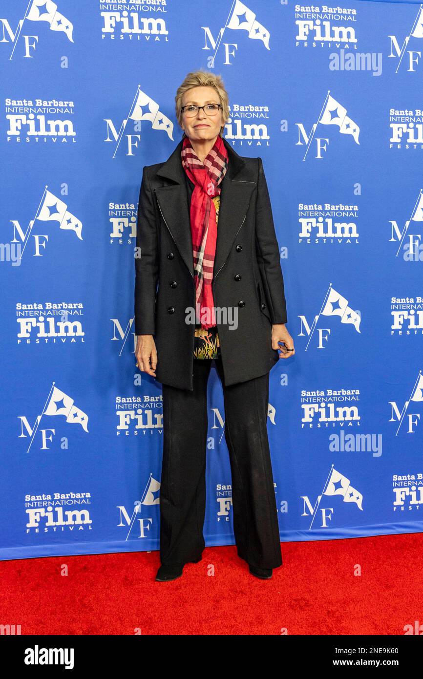 Jane Lynch arrives at the 2023 Santa Barbara International Film ...