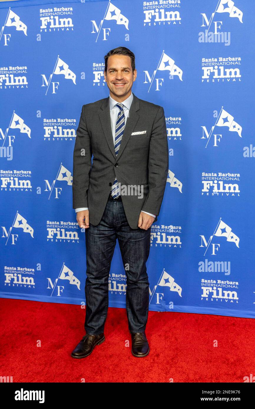 Santa Barbara, USA. 15th Feb, 2023. Dave Karger arrives at the 2023 ...
