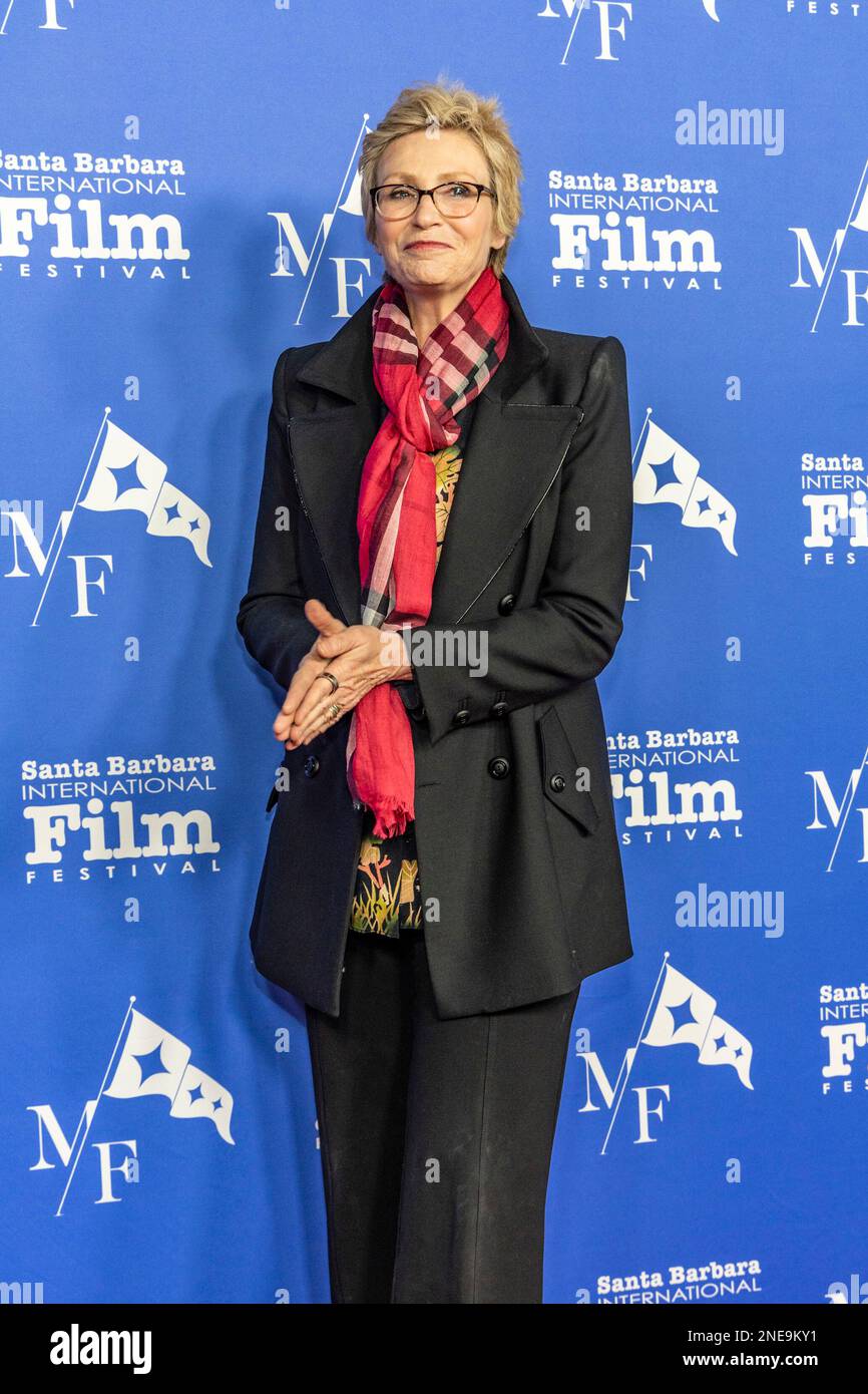Jane Lynch arrives at the 2023 Santa Barbara International Film ...