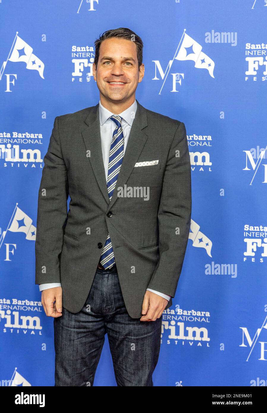 Santa Barbara, USA. 15th Feb, 2023. Dave Karger arrives at the 2023 ...