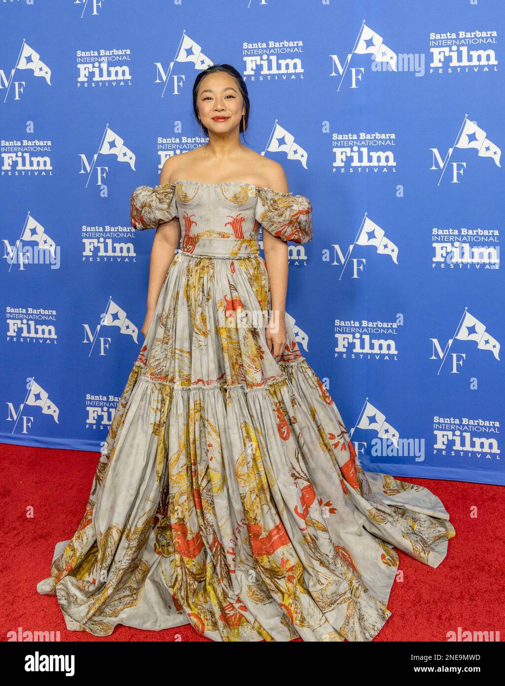 Stephanie Hsu arrives at the 2023 Santa Barbara International Film ...