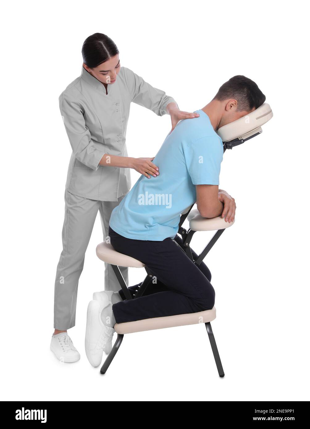 Office massage chair Cut Out Stock Images & Pictures - Alamy
