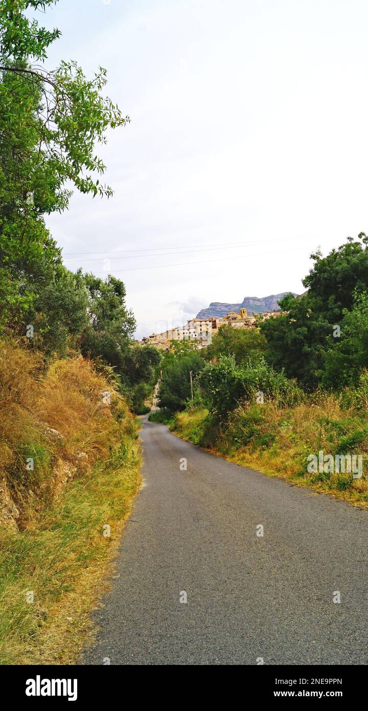 La Pesquera poza or natural pool in Beceite, Teruel, Aragon, Spain ...