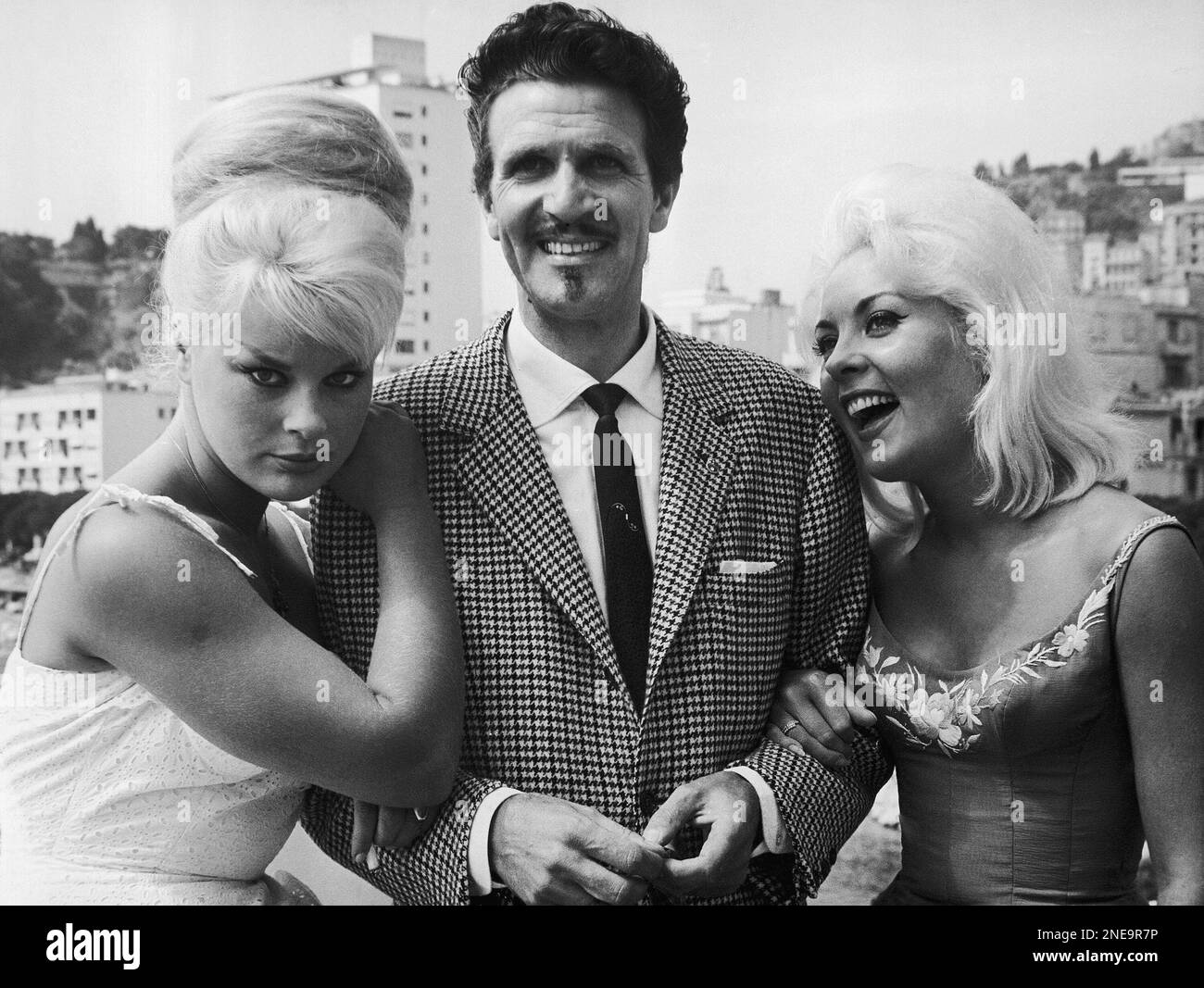 Elke Sommer, left, known as Germany's Brigitte Bardot is shown at Monte ...