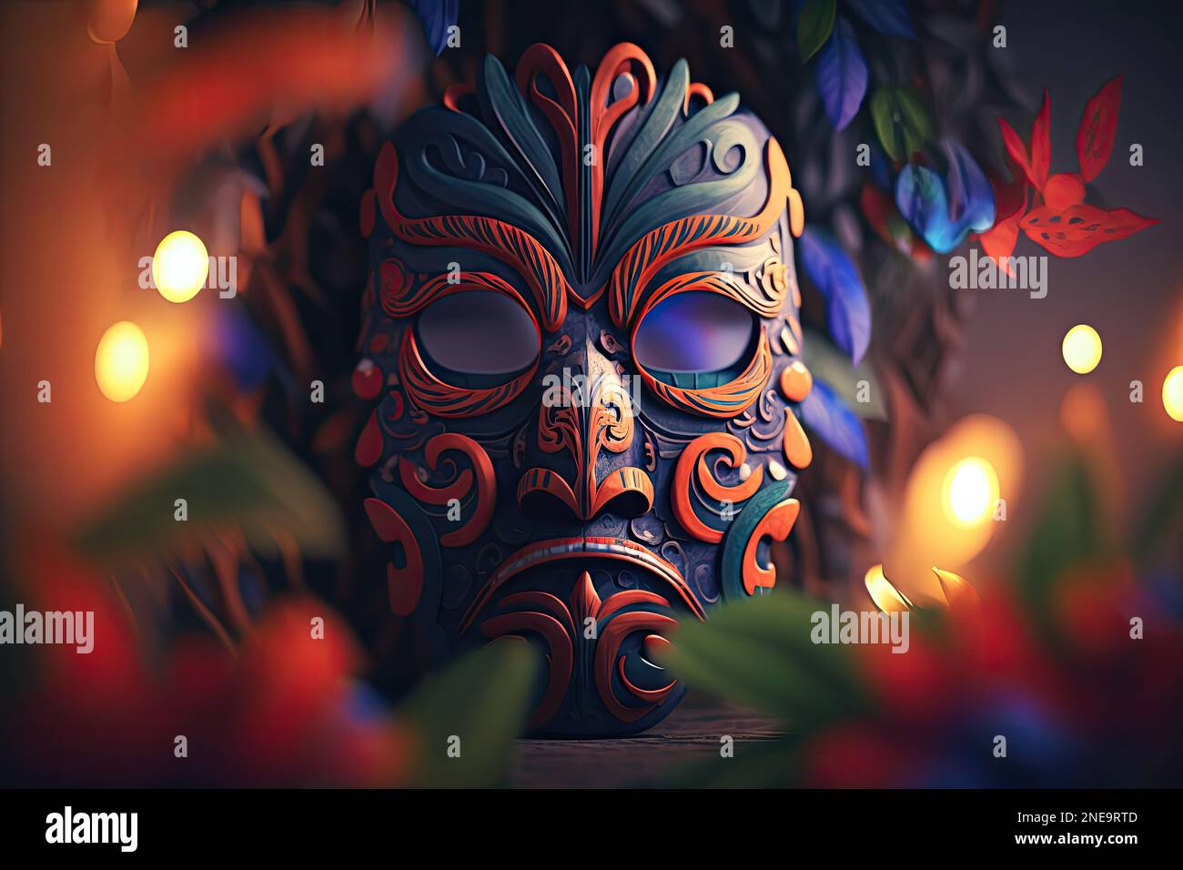 Ai generated mask hi-res stock photography and images - Alamy