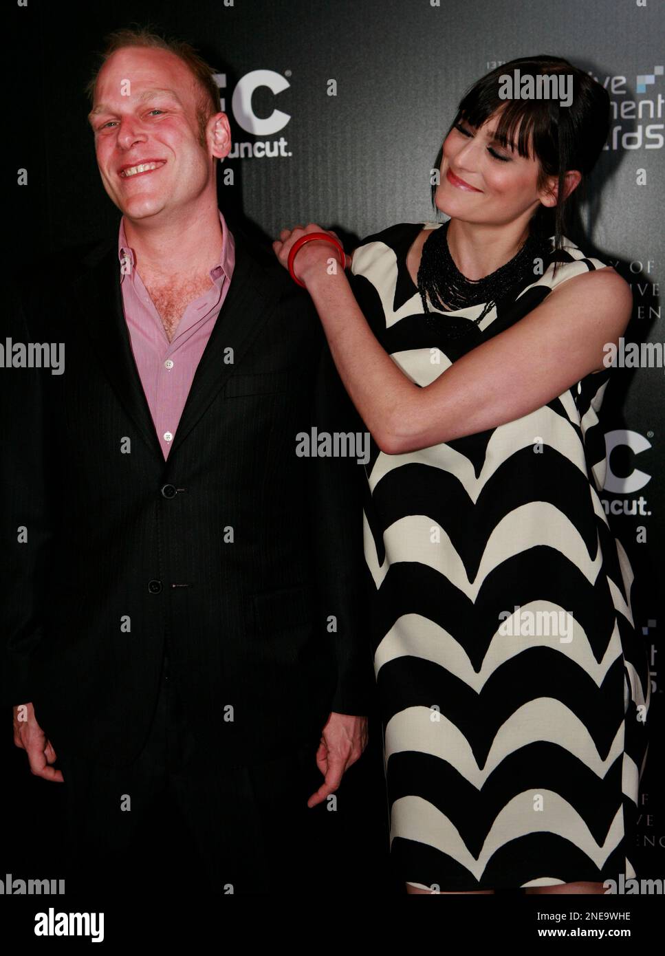 Adam Sessler of G4 and Morgan Webb arrive at the 13th Annual ...