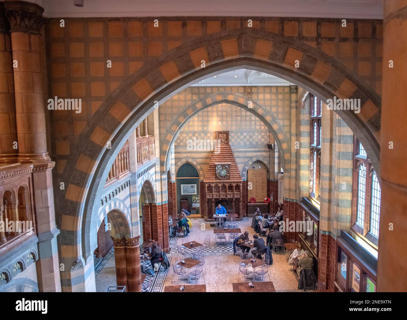 The former entrance hall of the Victoria Building Liverpool University ...