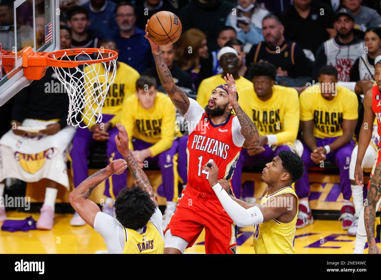 Basketball Players In Action