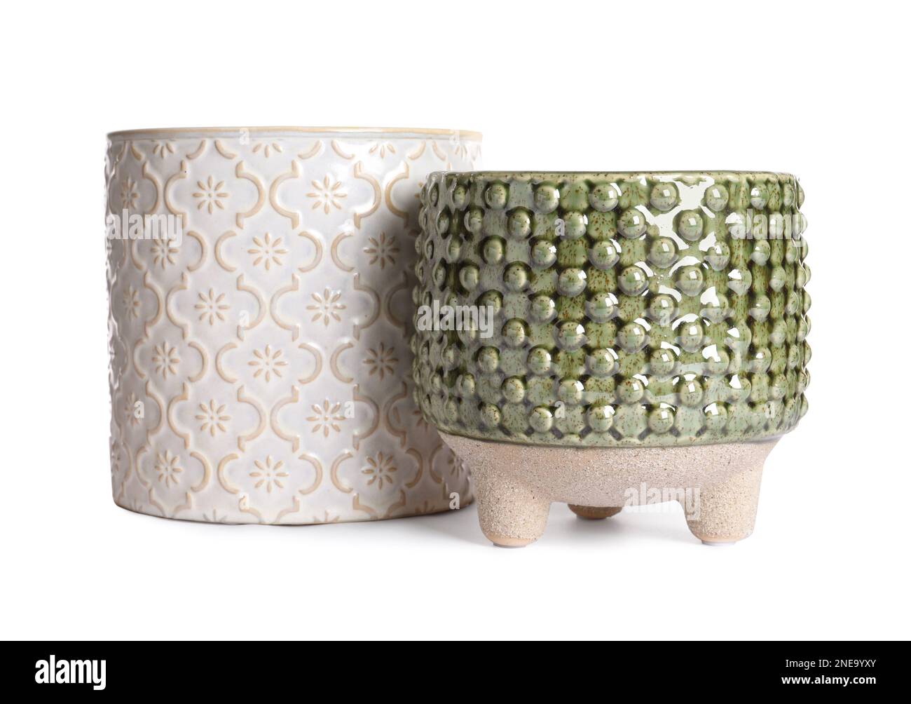 Two different flower pots hi-res stock photography and images - Alamy