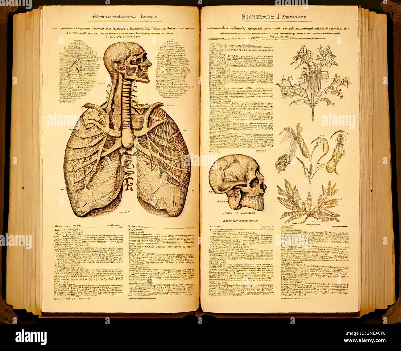 Medieval medical manuscript hi-res stock photography and images - Alamy