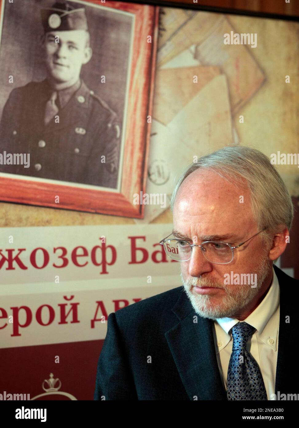 U.S. Ambassador to Russia John Beyrle attends the opening of the ...