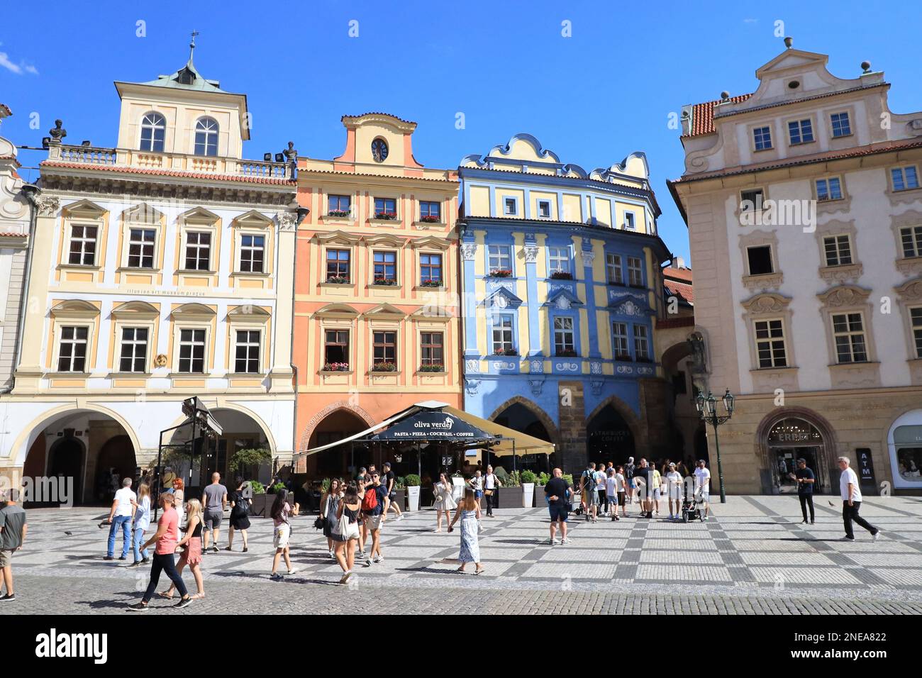Life in Prague Stock Photo - Alamy