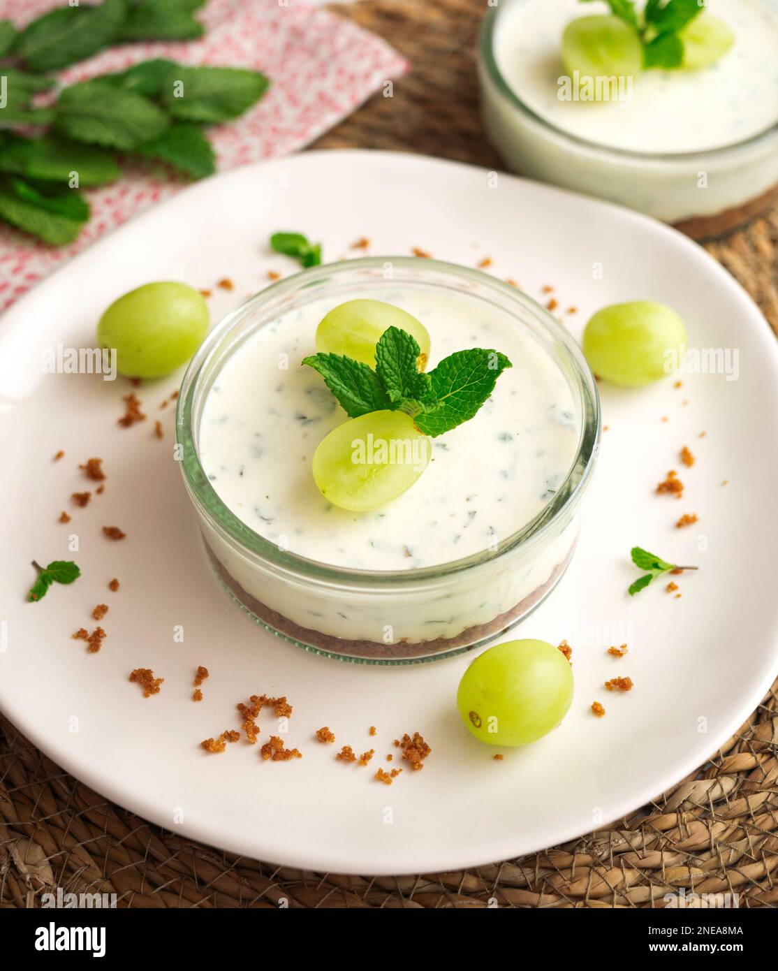 Cheese mousse is a dessert of French origin, whose base is egg white ...