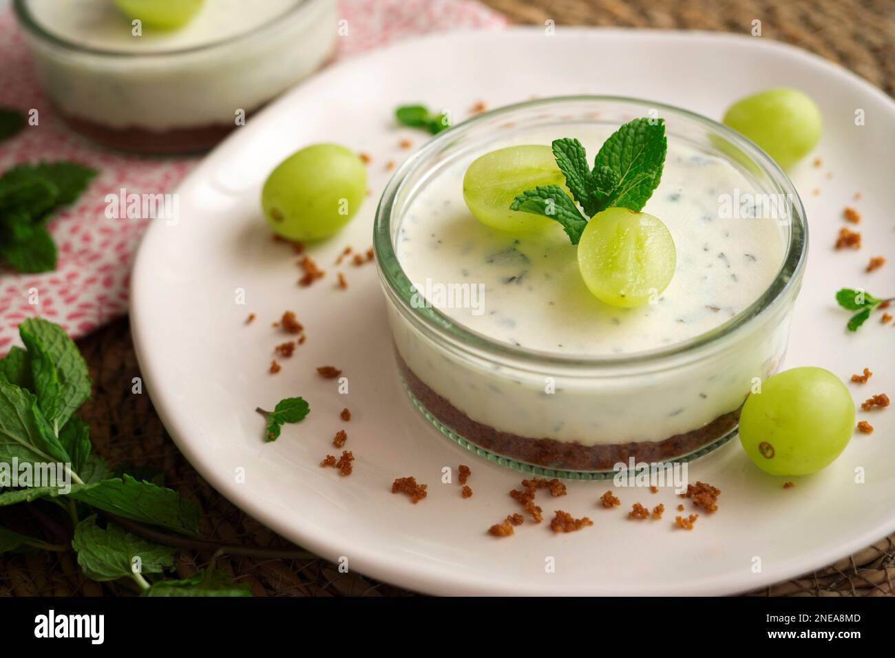 Cheese mousse is a dessert of French origin, whose base is egg white ...