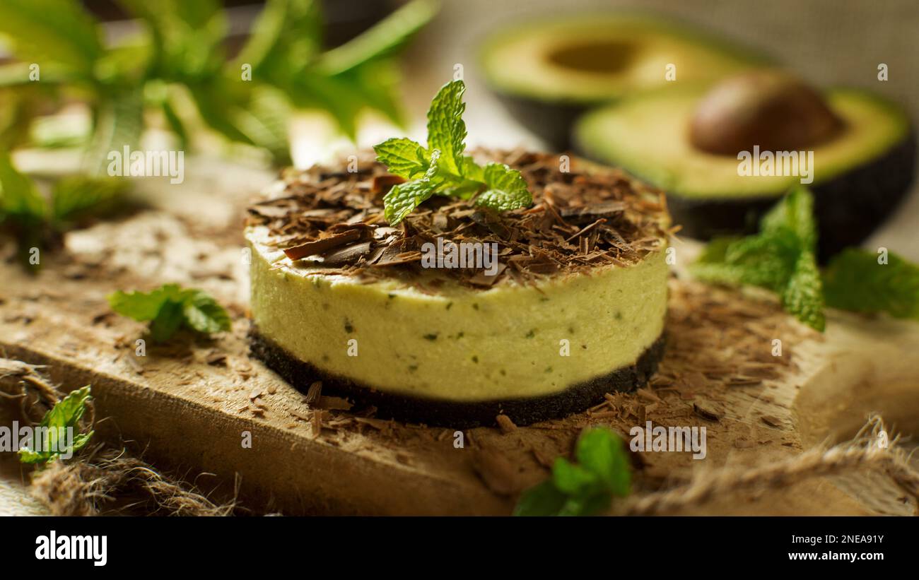 Avocado mousse is a dessert of French origin, whose base is egg white ...