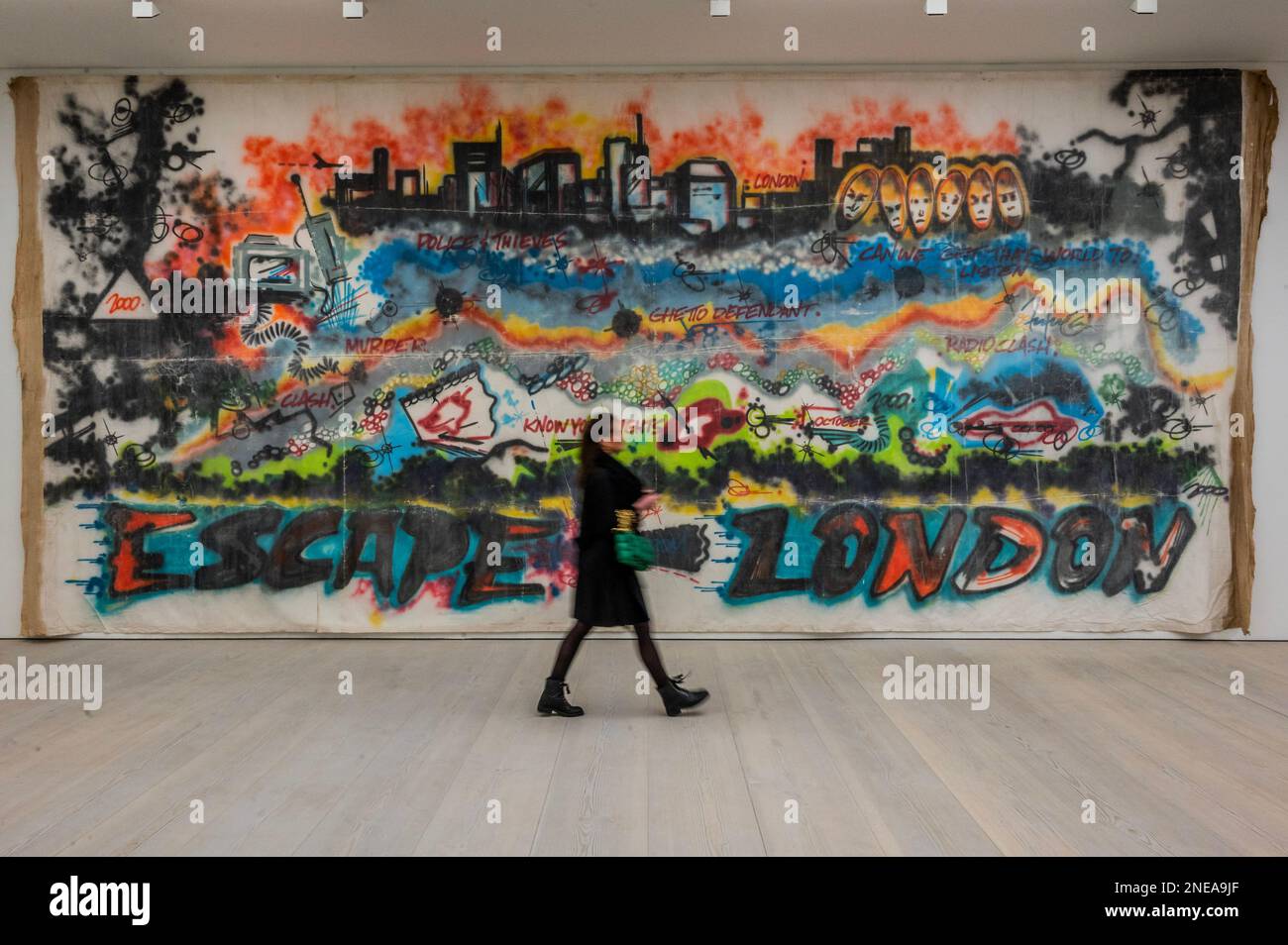 London, UK. 16th Feb, 2023. BEYOND THE STREETS LONDON at the Saatchi ...