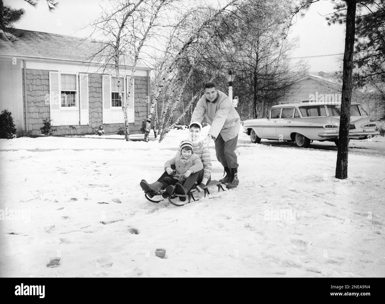 Bobby Thomson, one-time New York Giant hero now with the Boston Red Sox ...