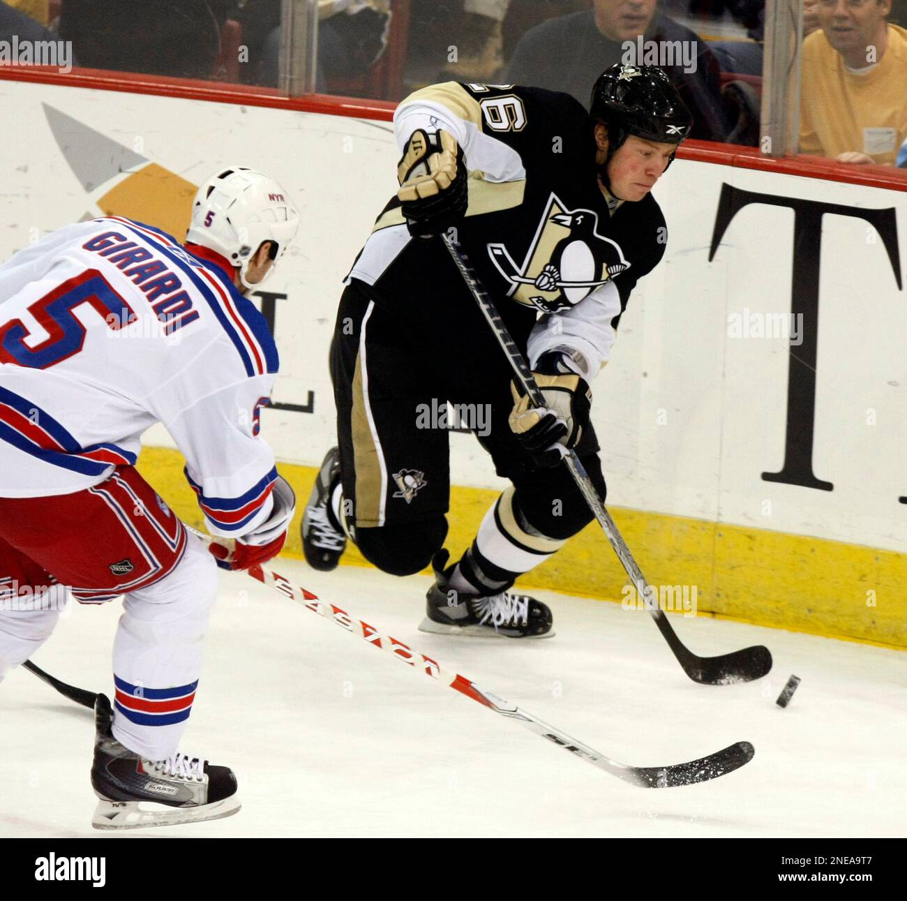 Pittsburgh Penguins' Ruslan Fedotenko (26), of the Ukraine, plays in ...