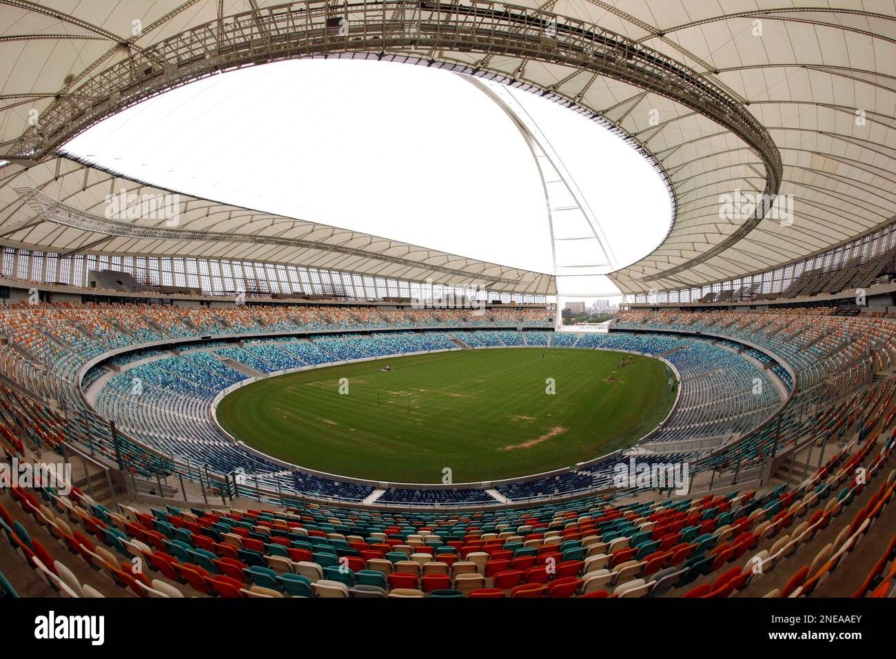 Moses Mabhida stadium in Durban, South Africa, Tuesday Dec. 29, 2009 ...