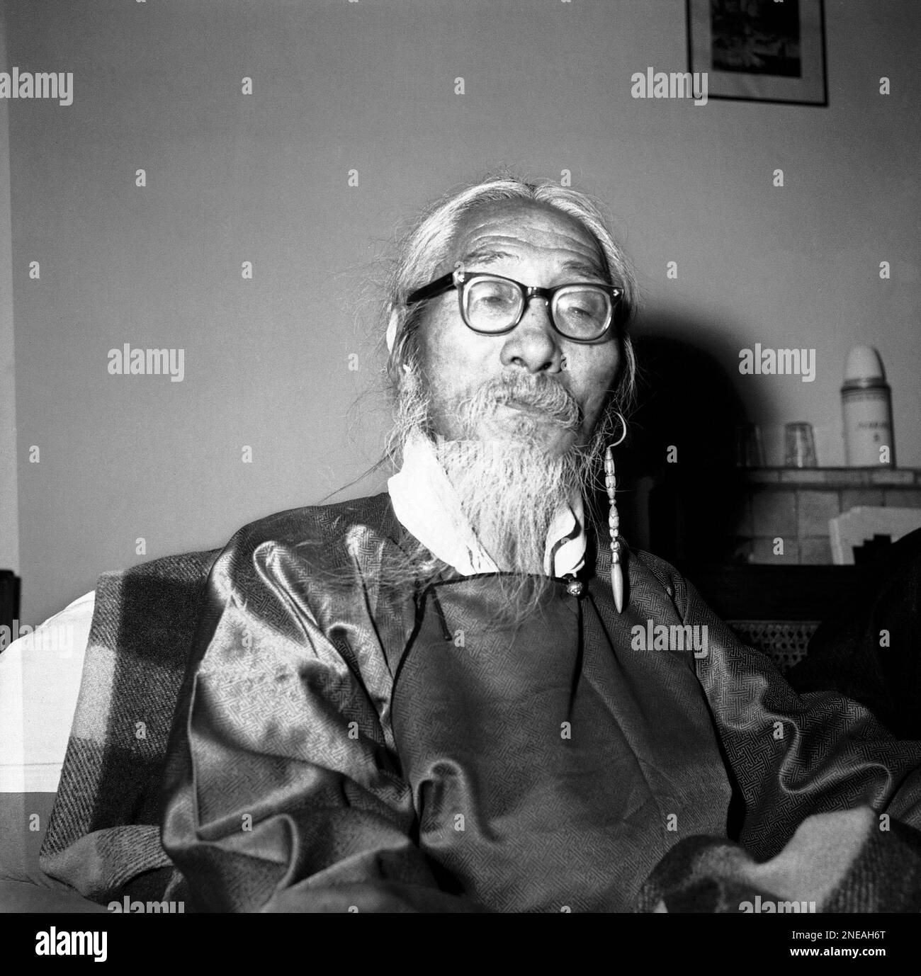 Silun Lukhwangwa, a former premier of Tibet (1949-54) and of the Dalai ...