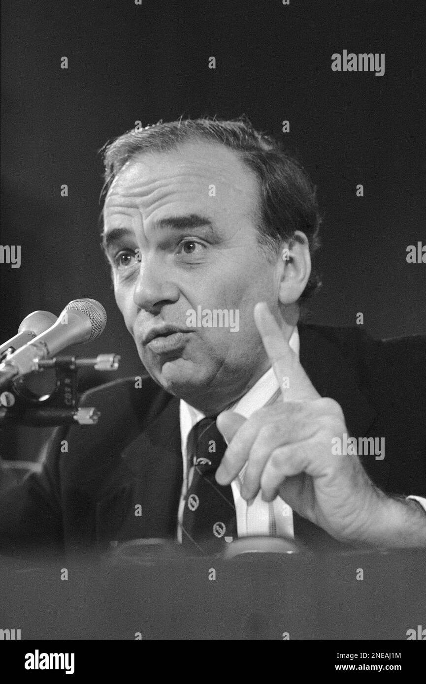 Rupert Murdoch, publisher of the New York Post, speaks at a Senate ...
