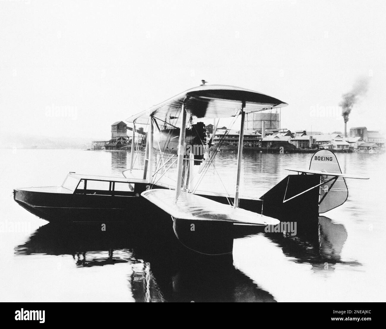 The Boeing 204 flying boat which was used extensively over Pacific ...