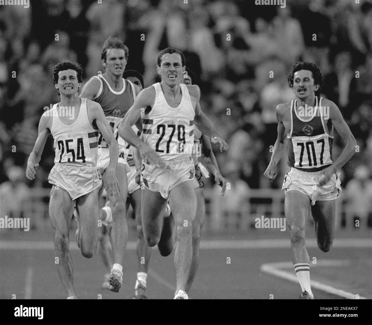 FILE - This is a Saturday, July 26, 1980 file photo of Britain's Steve ...