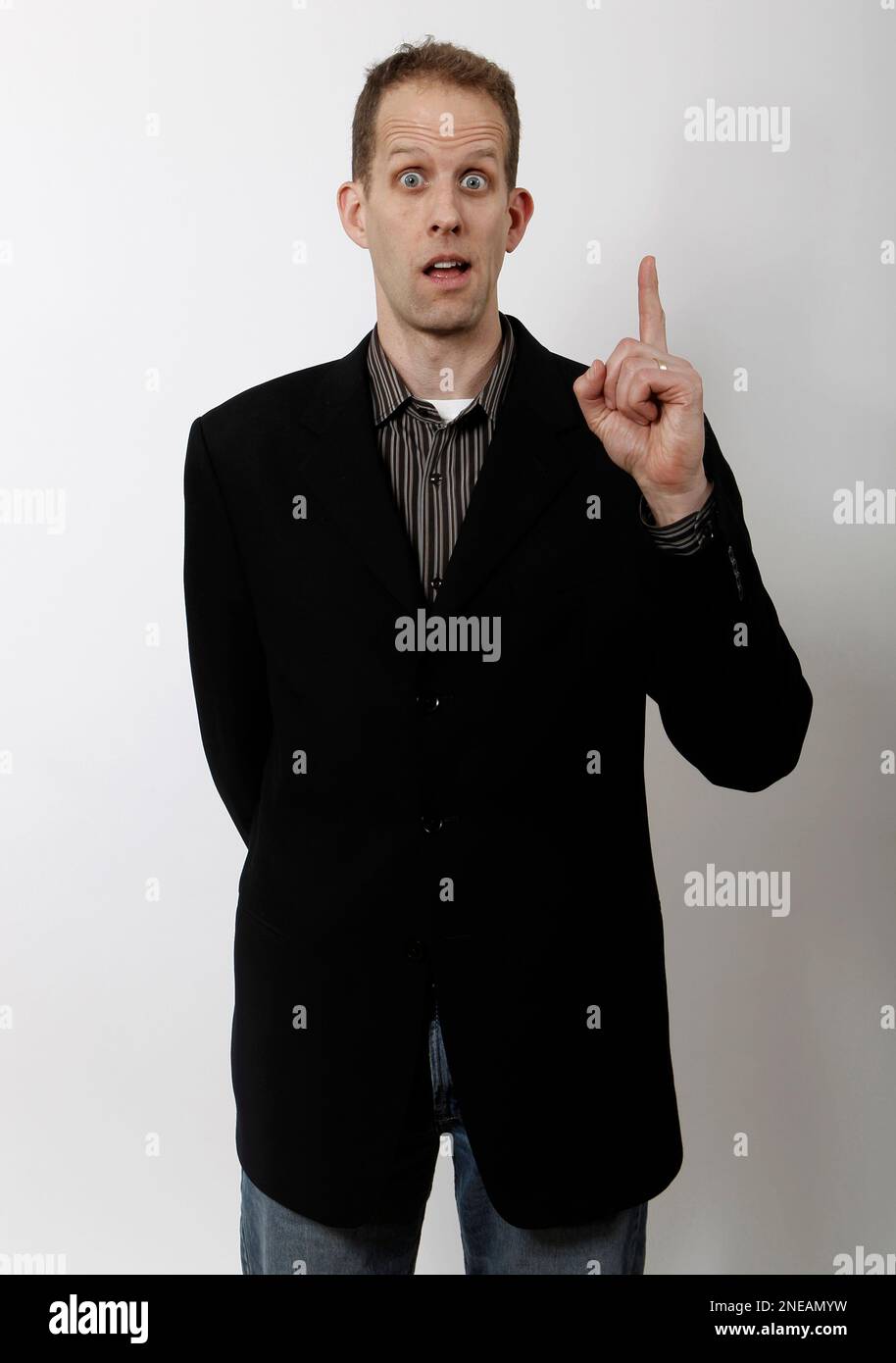 Director Pete Docter, from the film "Up", poses for a portrait after ...