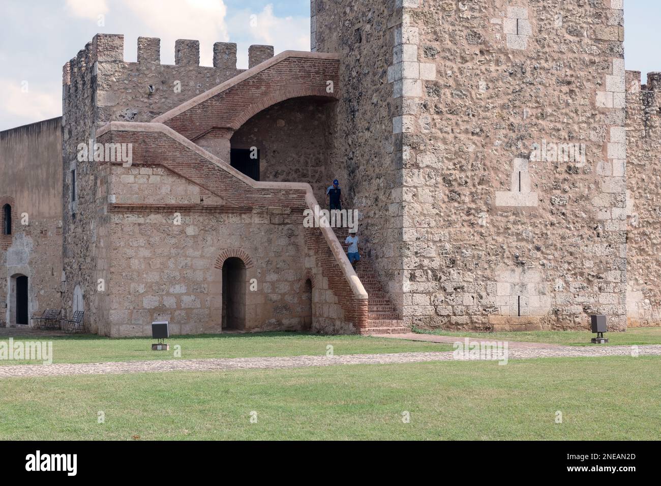 Santo Domingo, Dominican Republic - December 28, 2022: View at the ...