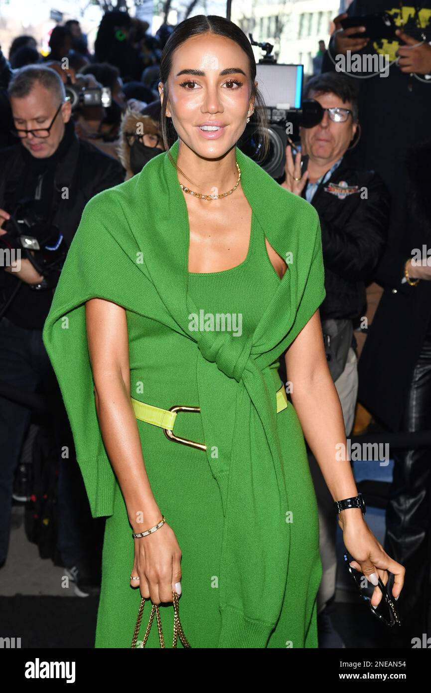 New York, USA. 15th Feb, 2023. Tamara Kalinic attends the Michael Kors ...