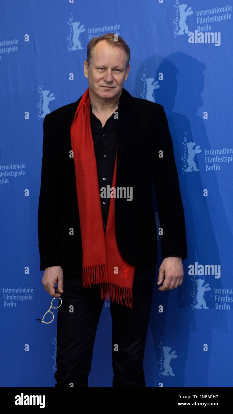 Swedish actor Stellan Skarsgard poses at the photo call of the film 'A ...