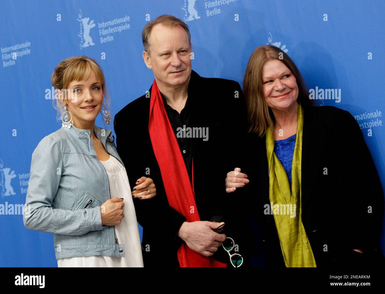 From left Norwegian actress Jannike Kruse Jatog, Swedish actor Stellan ...
