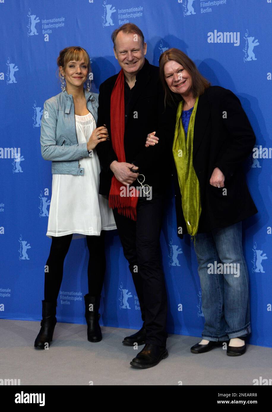 From left Norwegian actress Jannike Kruse Jatog, Swedish actor Stellan ...
