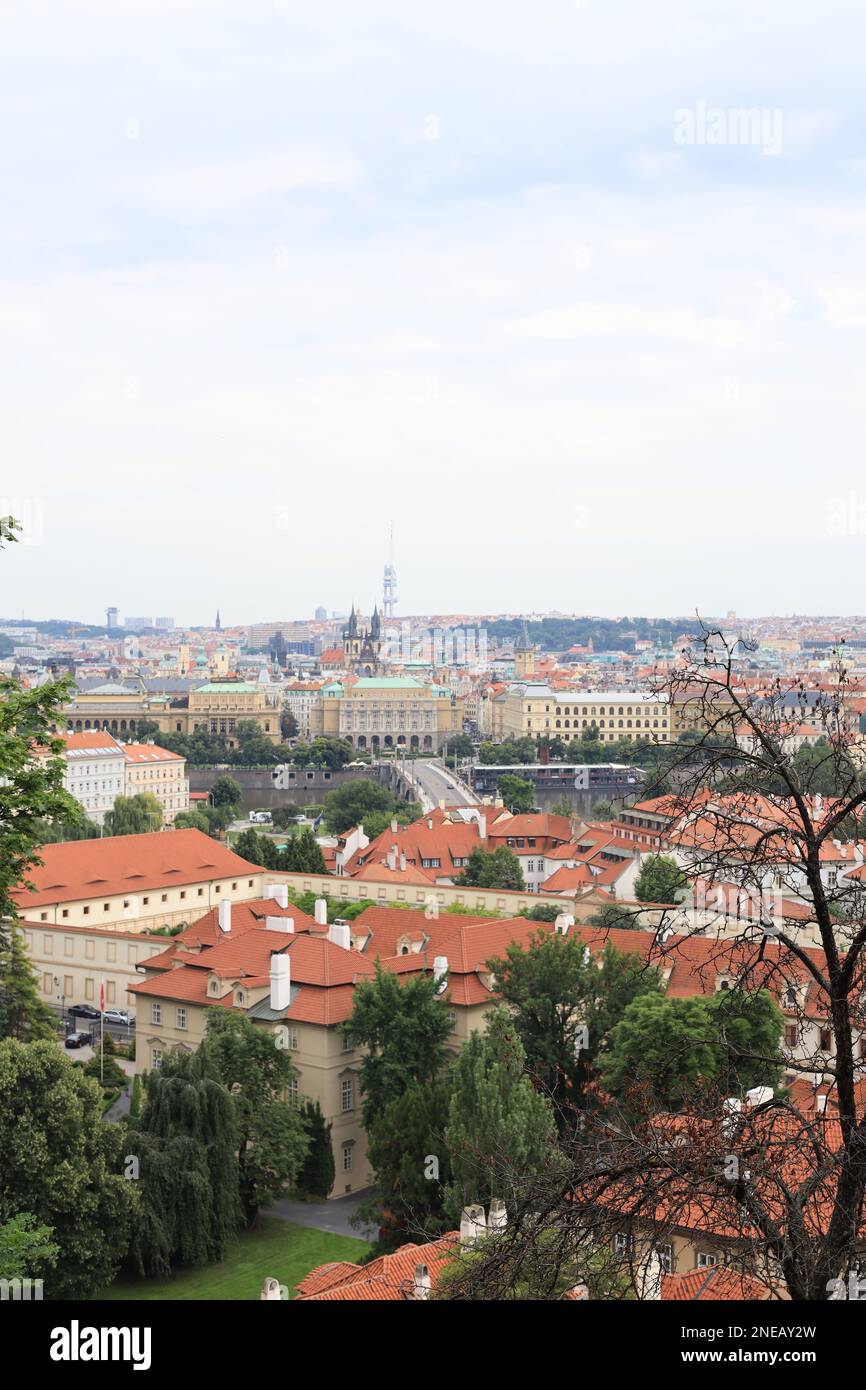 Life in Prague Stock Photo - Alamy