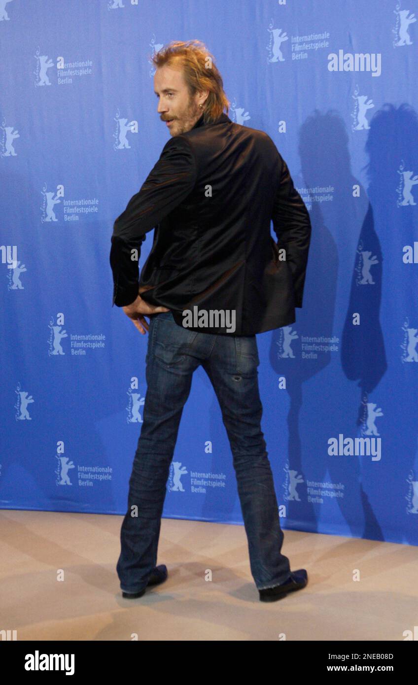 British actor Rhys Ifans poses at the photo call of the film 'Greenberg ...