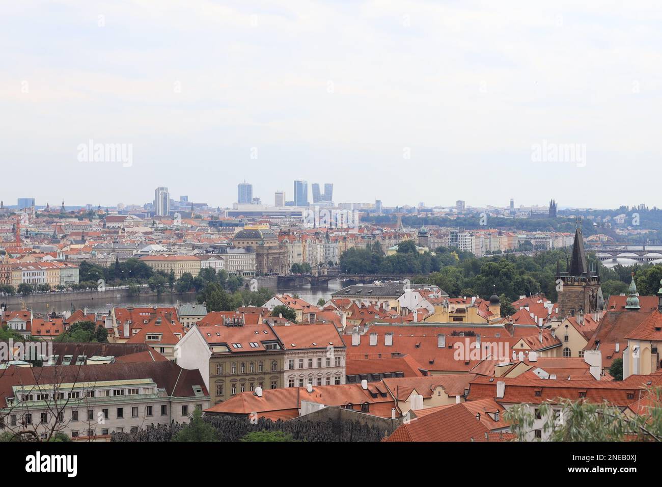 Life in Prague Stock Photo - Alamy